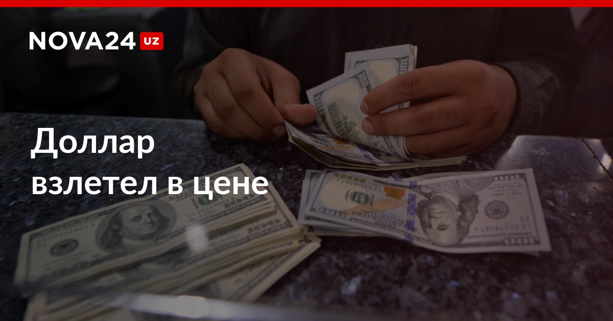 Доллар взлетел в цене — NOVA24.UZ