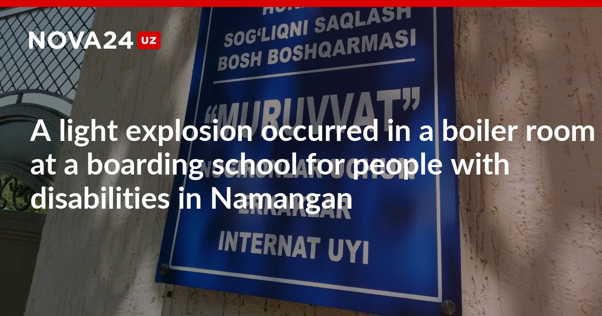 A light explosion occurred in a boiler room at a boarding school for ...